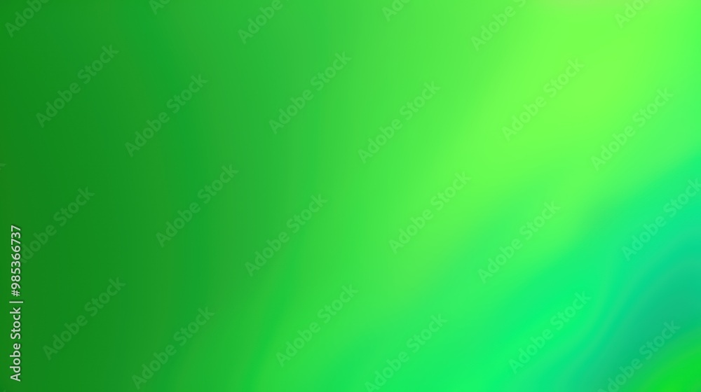 Vibrant green gradient color diffusion effect with swirling patterns ...