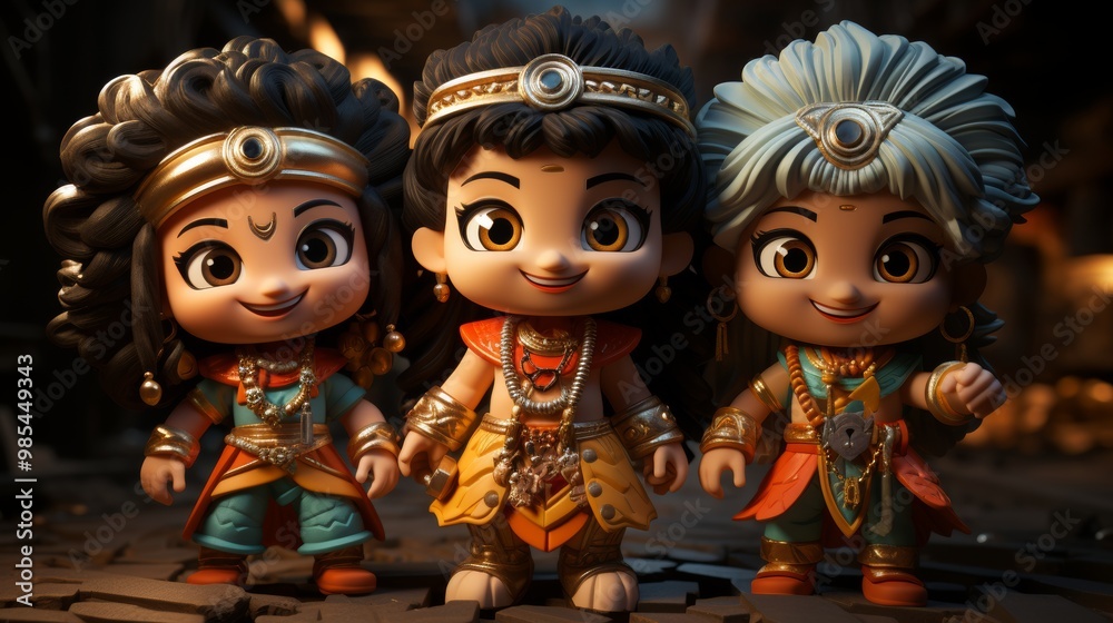 Dussehra marks the triumph of good over evil, symbolized by Lord Rama's ...