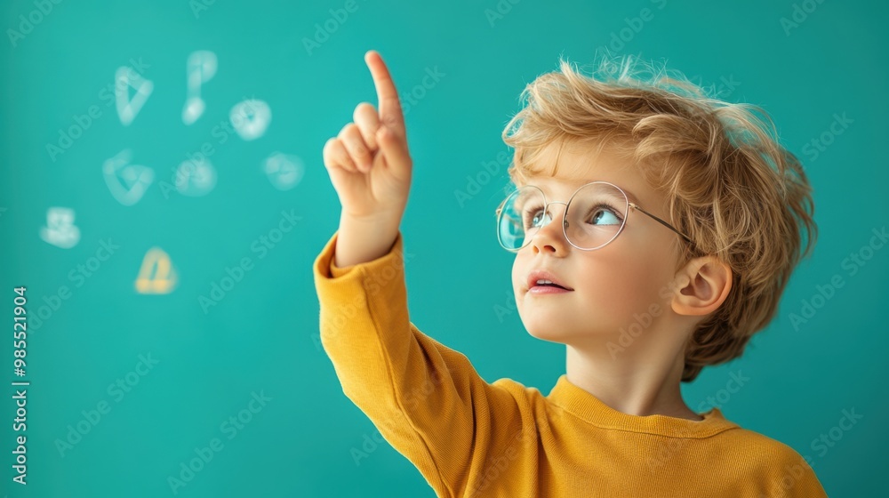 Teacher engaging with students in a classroom, using interactive tools ...