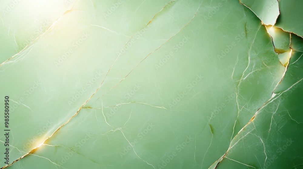 Elegant green marble texture with a blend of soft hues and intricate ...