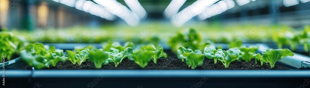 Advanced soil sensors tracking nutrient levels in a controlled indoor ...