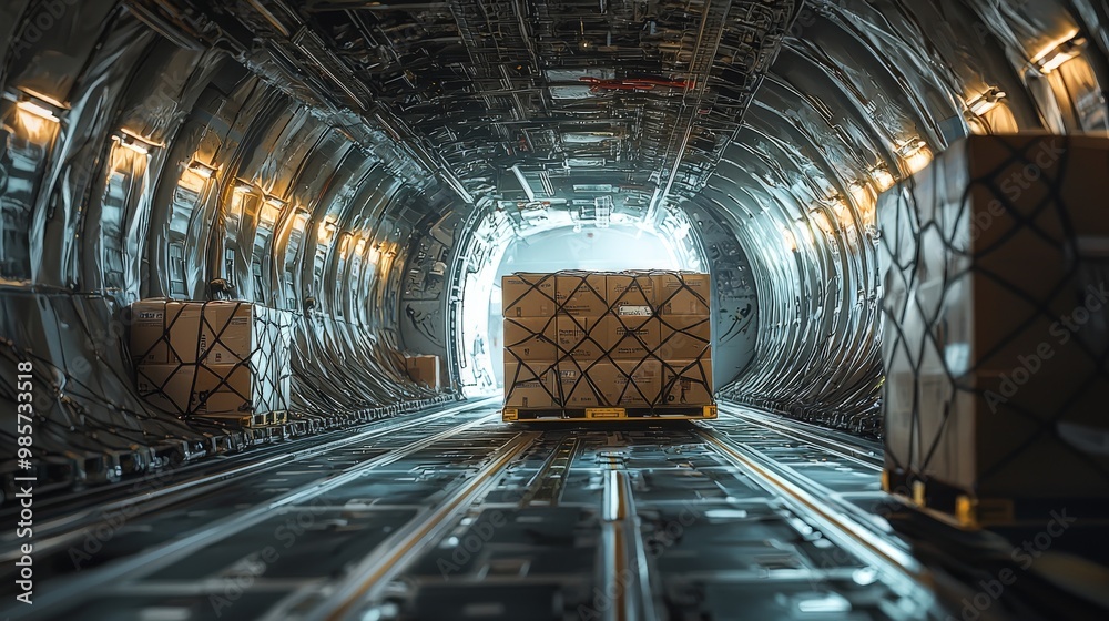 Military cargo logistics by air, visualizing the specialized methods ...