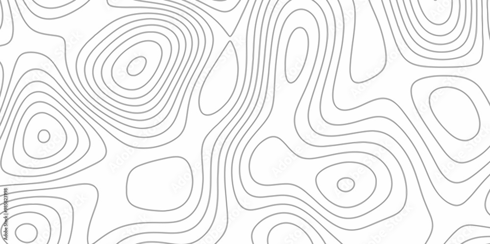 Topographic map in contour line light topographic topo contour map and ...