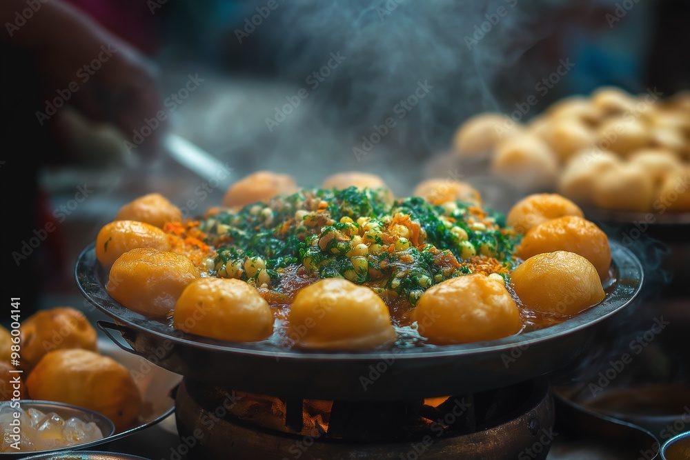 Discovering the tangy, spicy, and refreshing delight of pani puri india ...