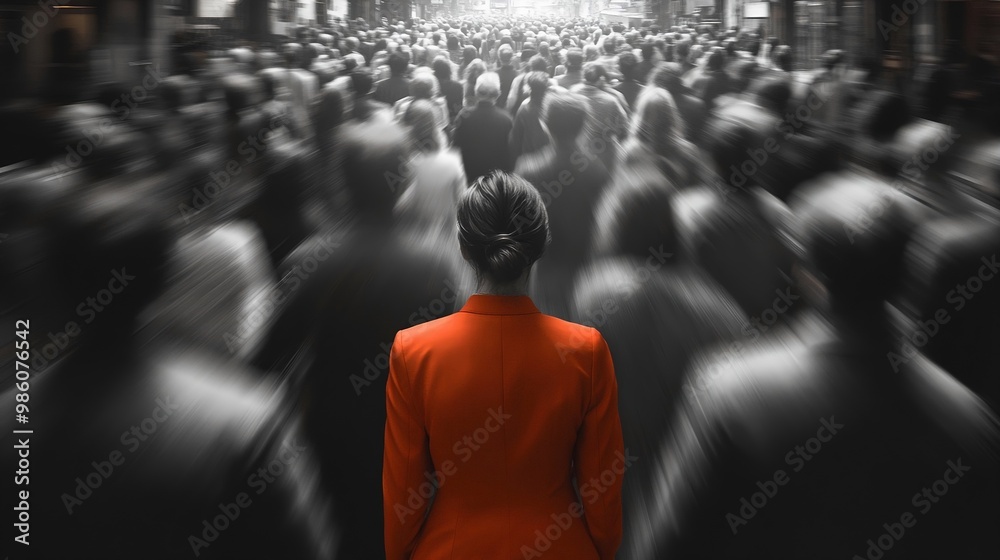 Woman as a red target in modern society. Sexism, misogyny and violence ...