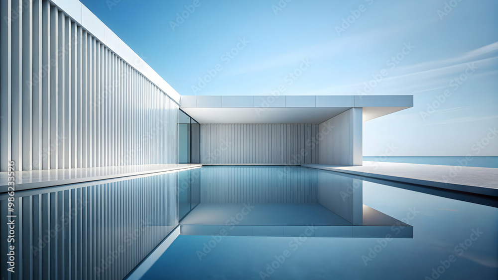 Minimalistic abstract architecture desktop wallpaper, minimalistic ...