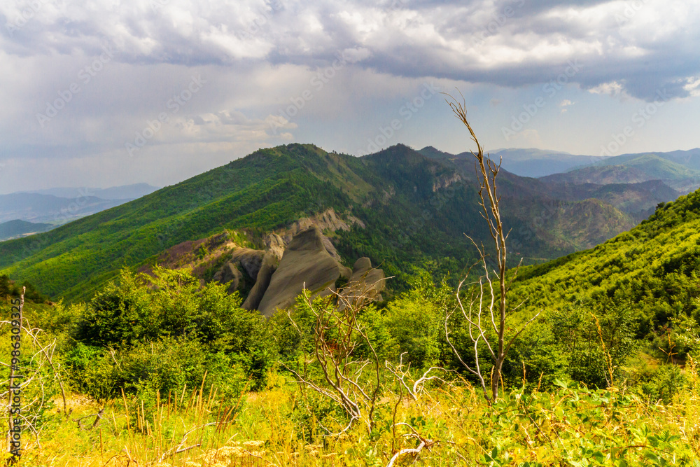 The unique rock formation of the Guri i Capit ( literally Billy Goat ...