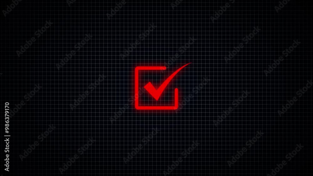 Check mark icon animation.Check mark symbol. approved tick mark icon ...