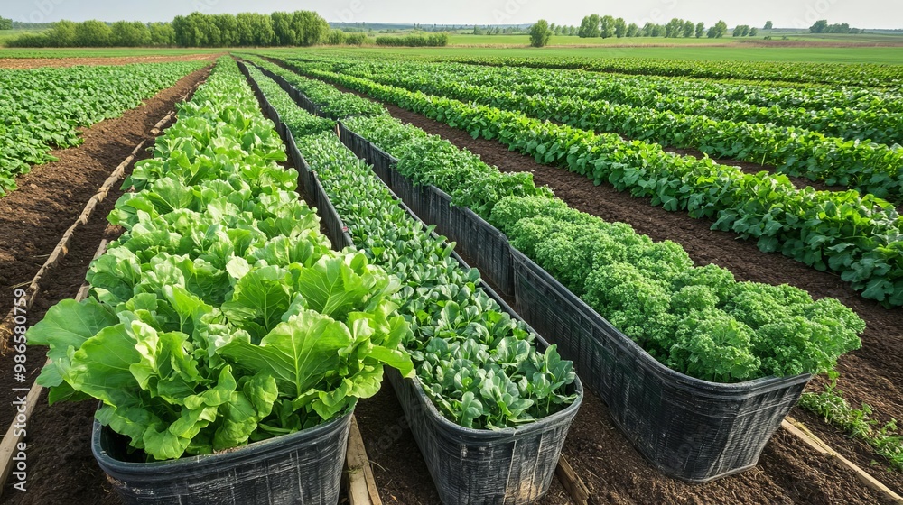 Farmers using cover crops to prevent soil erosion, sustainable farming ...