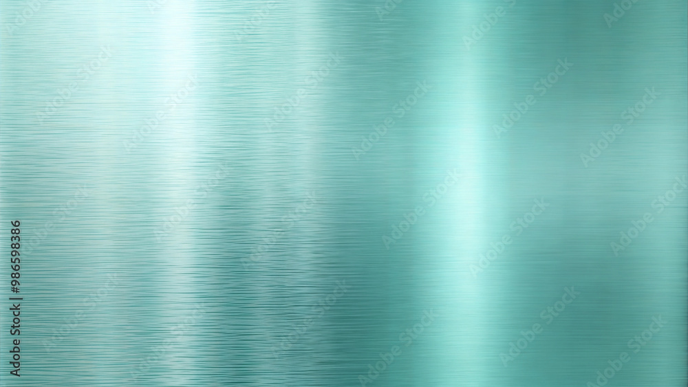 Brushed metallic teal background, soft gradient and reflective texture ...