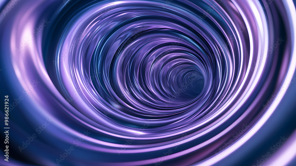 Infinity vortex abstract swirl spheres 3d illustration. can be used to ...