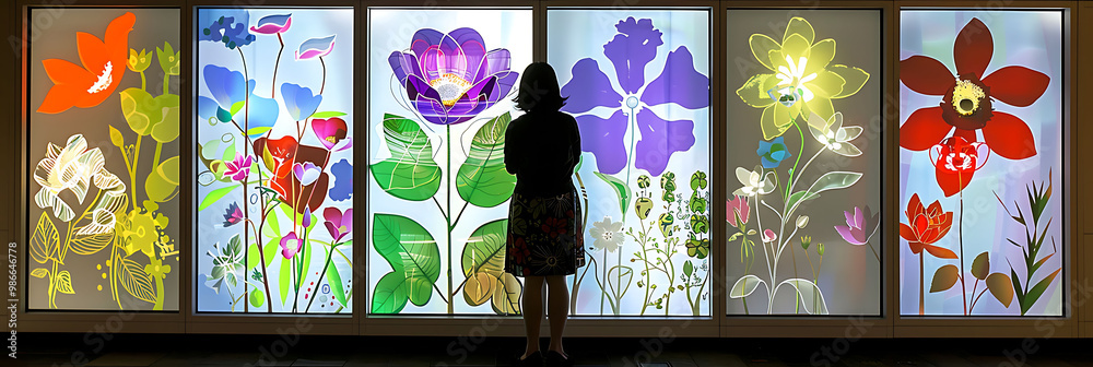 Augmented reality paint installation where realworld murals enhanced ...