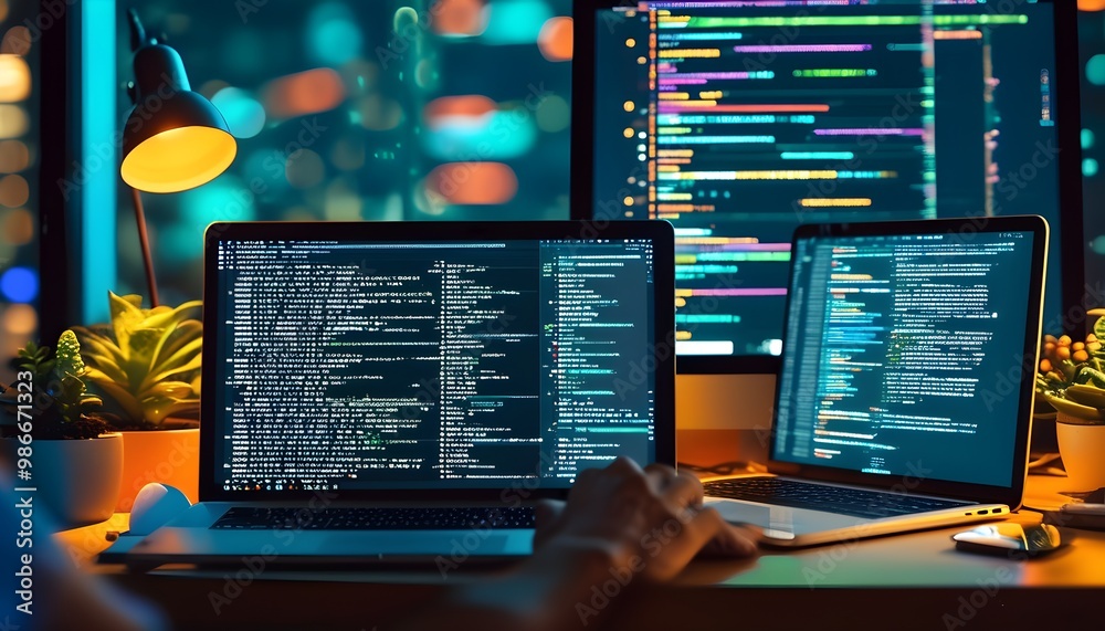 Nighttime Coding Session: Software Developer Focused on JavaScript for ... Nighttime Coding Session: Software Developer Focused on JavaScript for ...