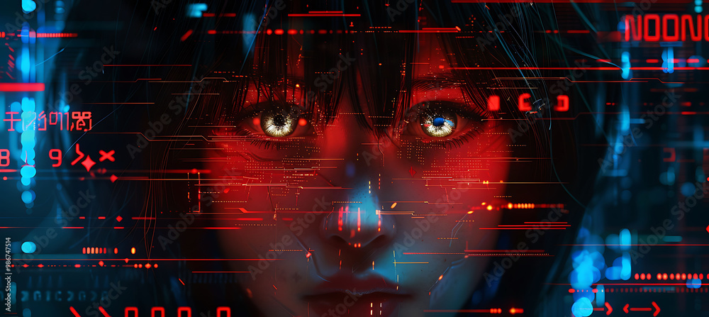 Collage depicting Ai driven visual content creation digital content ...