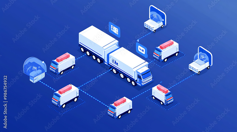 Crossdocking optimization logistics automation driven by AI visualized ...