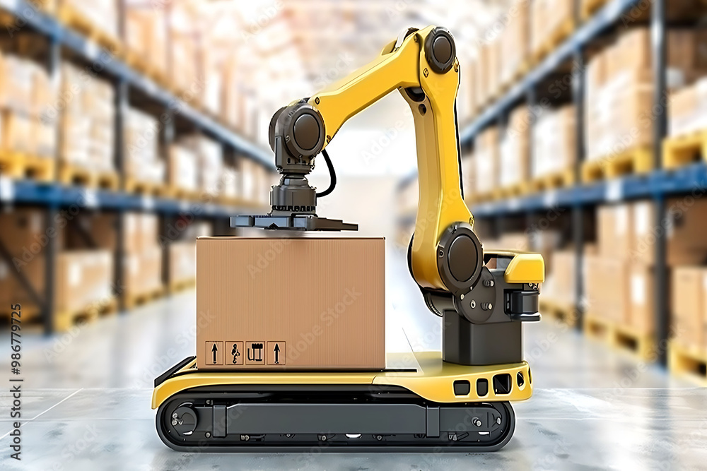 Logistics automation driven AI in warehouse automation where artificial ...