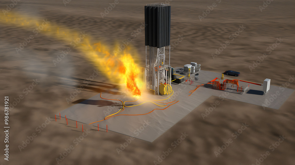 Mining resource extraction powered by AI in drilling operations where ...