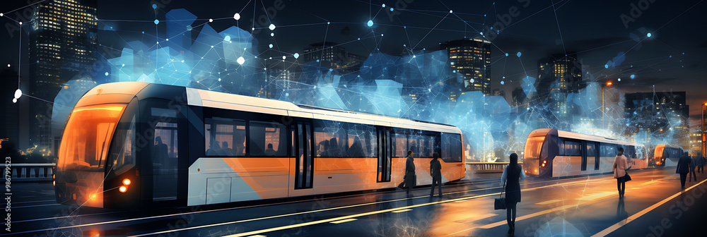 Public transportation supported AI environmental sustainability transit ...