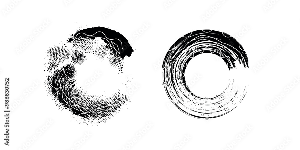 Tire tread marks, wheel texture, tire marks - auto racing, motocross ...