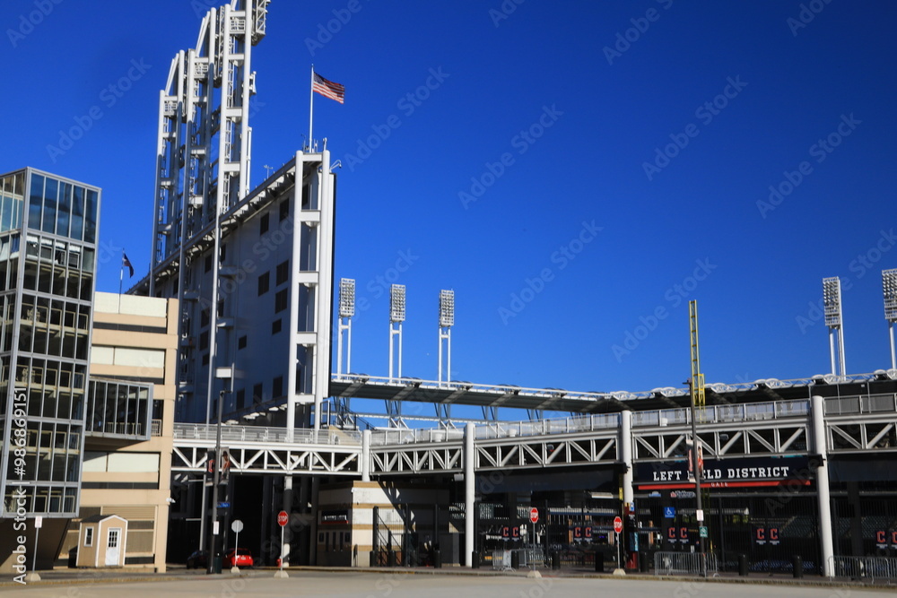 Cleveland Guardians - MLB Progressive Field Baseball Stadium ...