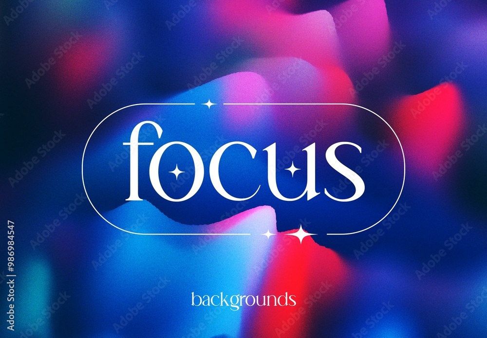 Focus Abstract Backgrounds Mockup Stock Template | Adobe Stock