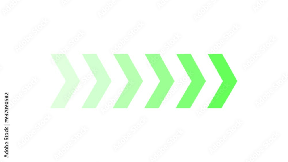 Arrow Loop Animation direction concept. arrow loading icon concept ...