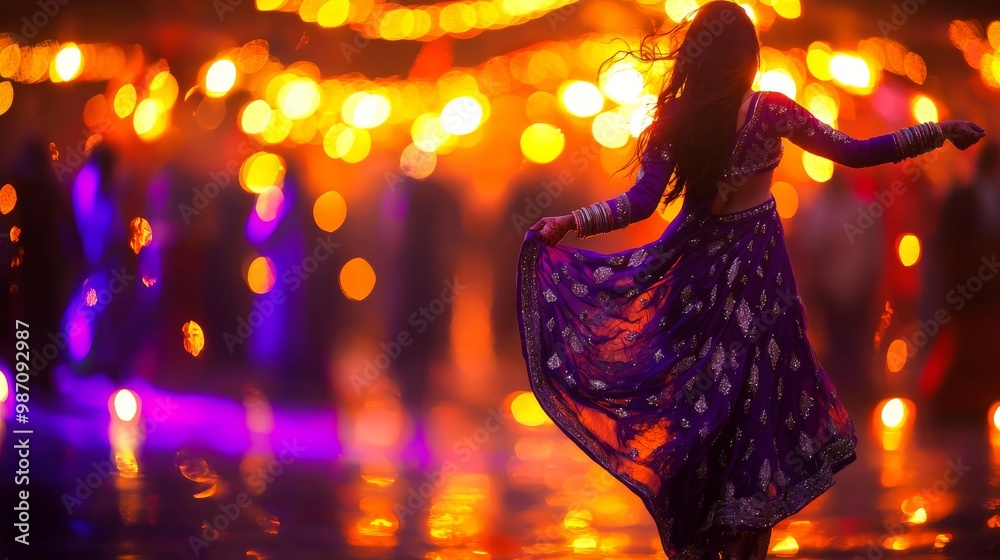 Diwali festival bacground, high detail of india suit which indian girl ...