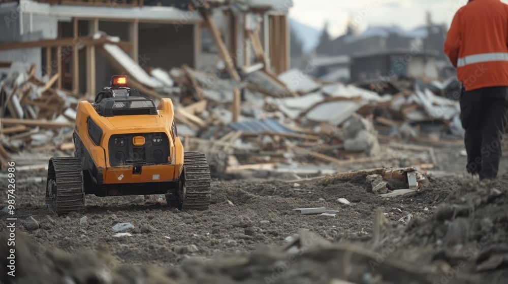 AI-powered robots deployed for search and rescue operations, helping ...