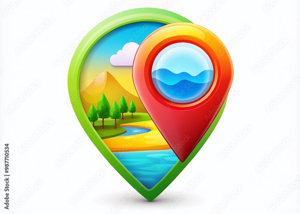 Location Icon PNG File for Navigation and Mapping Applications, Ideal ...
