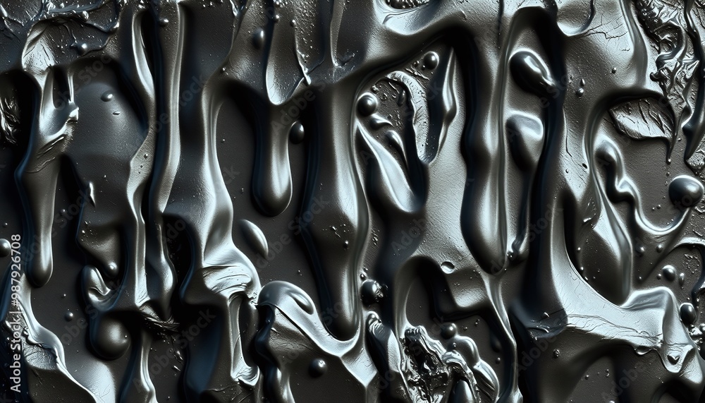 Sharp molten metal texture with jagged surfaces for customizable ...