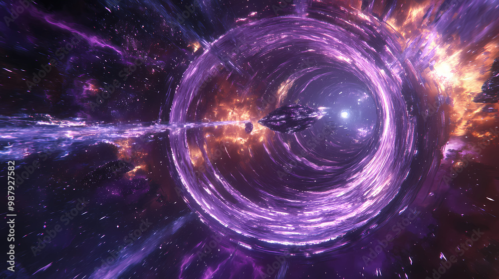 Parallel universe exploration through a wormhole conducted by the ...