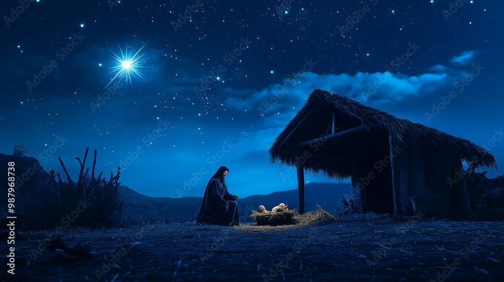 Christmas celebrates holy birth of Jesus Christ, born in a manger in ...