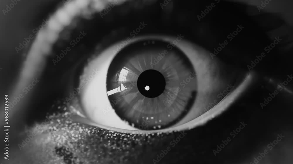 Extreme Close-Up Eye Pupil Details: AI-Generated Human Eye Iris, Human ...
