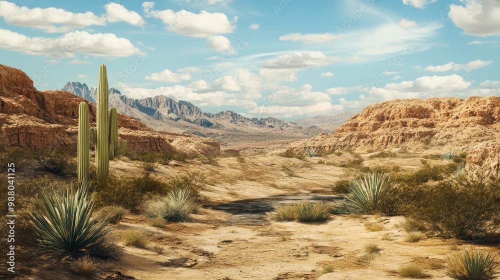 Environmental issues in desert ecosystems, showcasing the unique ...