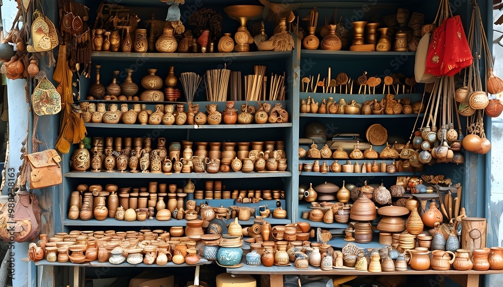 Handmade Crafts Pop-Up Shop Celebrating Local Artisans and ...