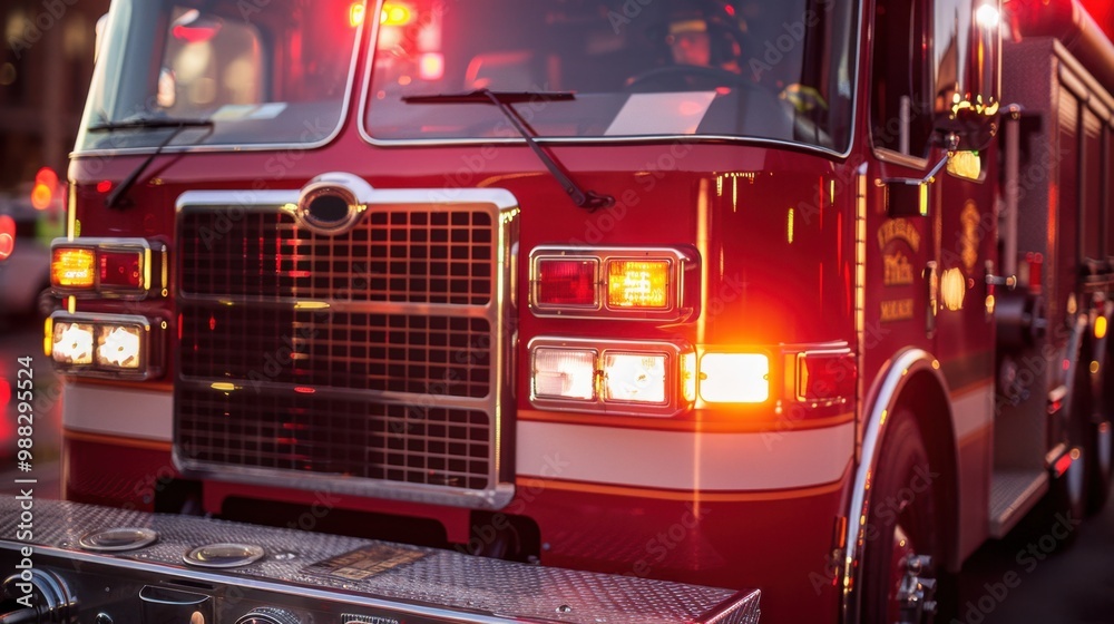 Fire Engine: Equipped with hoses, ladders, and water pumps, this large ...