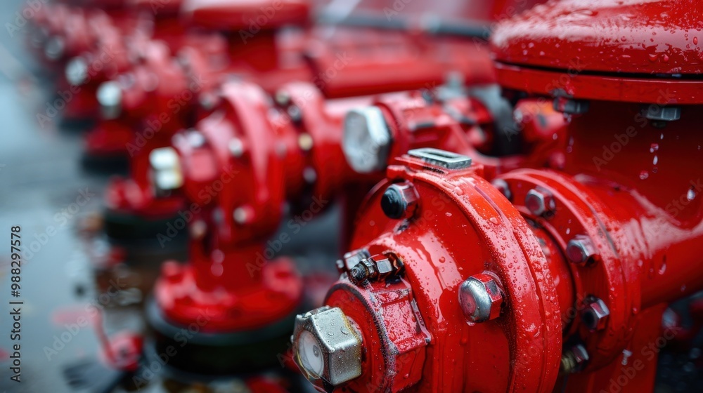 Water Pump: A high-capacity pump used in fire engines or at the station ...