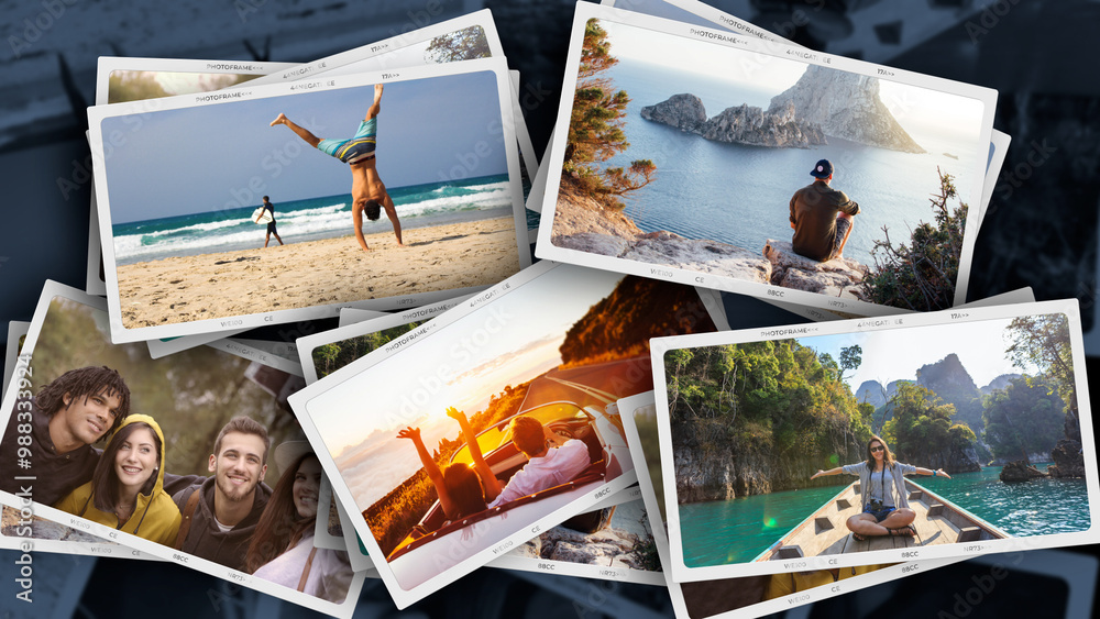 Elegant 3D Slideshow Stock Template | Adobe Stock