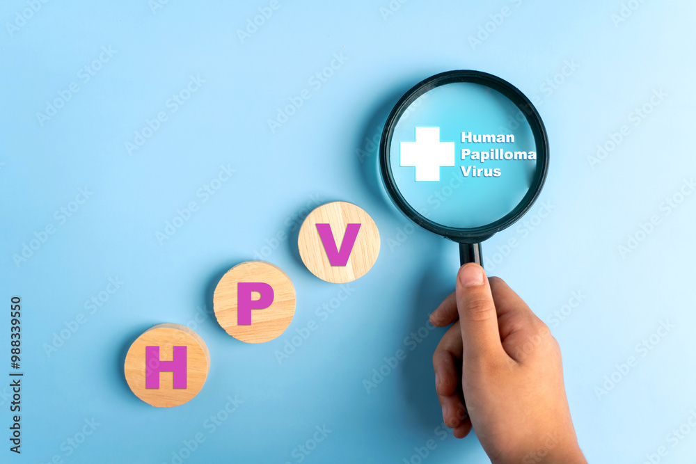 HPV (Human Papillomavirus) female health concept. uterus female ...