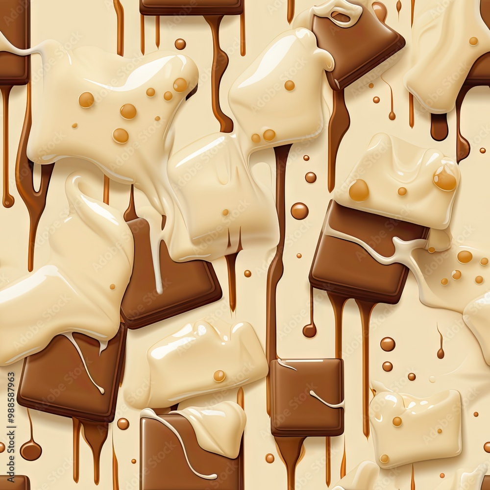 Melt Chocolate Texture Background, Chocolate Sauce Pattern, Cocoa ...