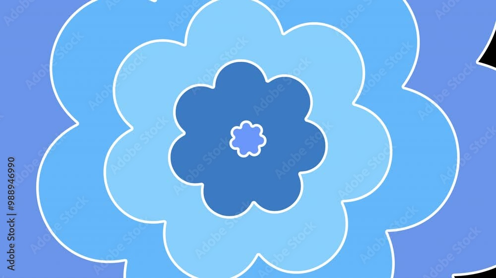 Blue cloud shape transition motion graphic with alpha channel. Cloudy ...
