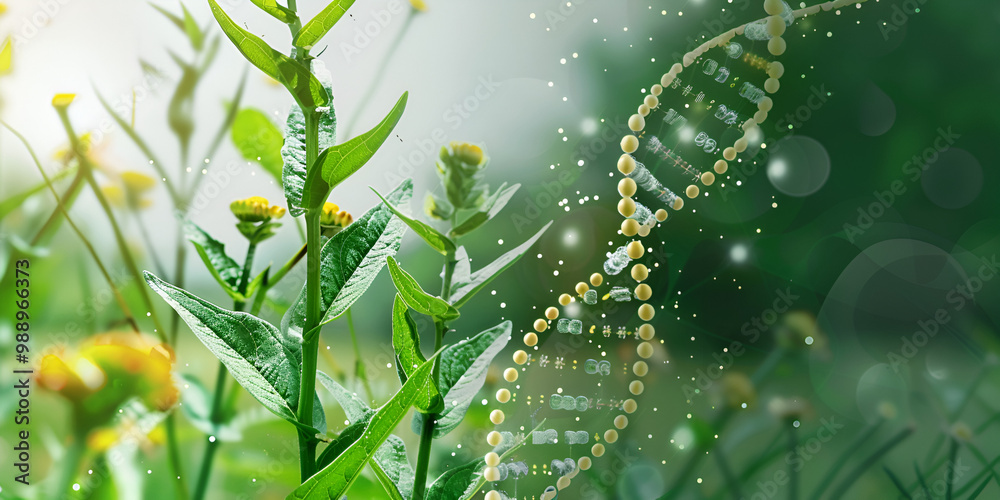 Nature's Code: The Role of DNA in Plant Growth DNA carries the genetic ...