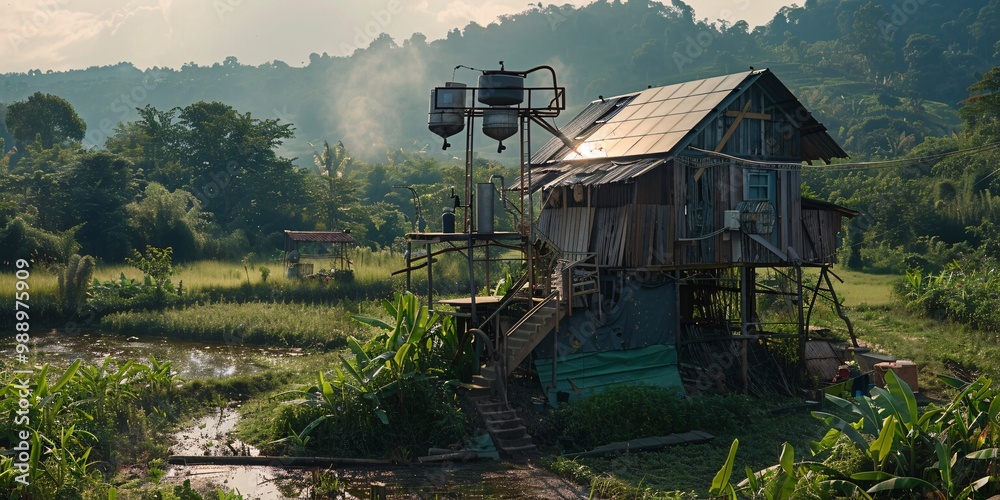 Eco-friendly water purification, village solar water project, solar ...