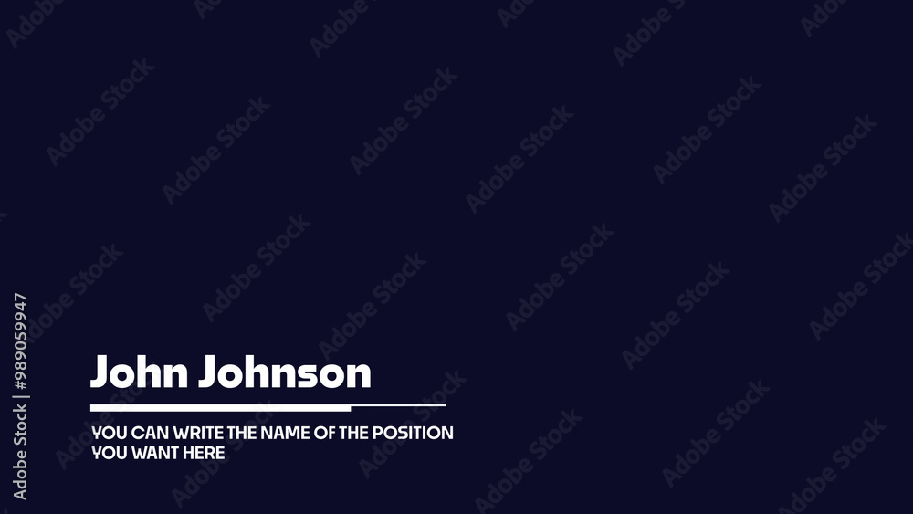 Universal Lower Third | Unique Lower Thirds for Educational and ...