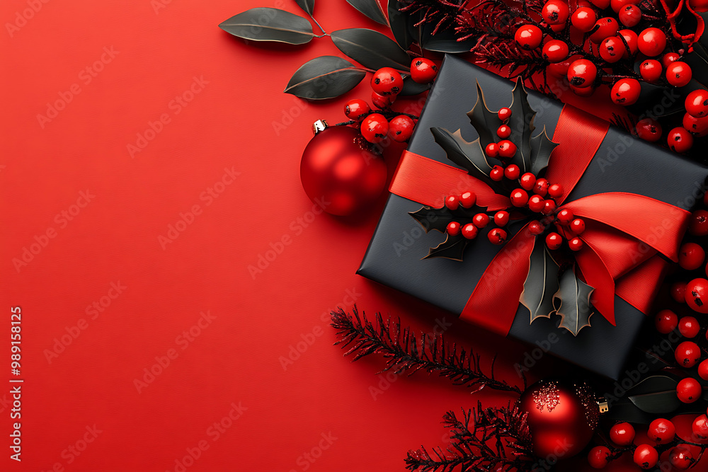 Winter Greetings come alive bold Holiday Card featuring an expansive ...