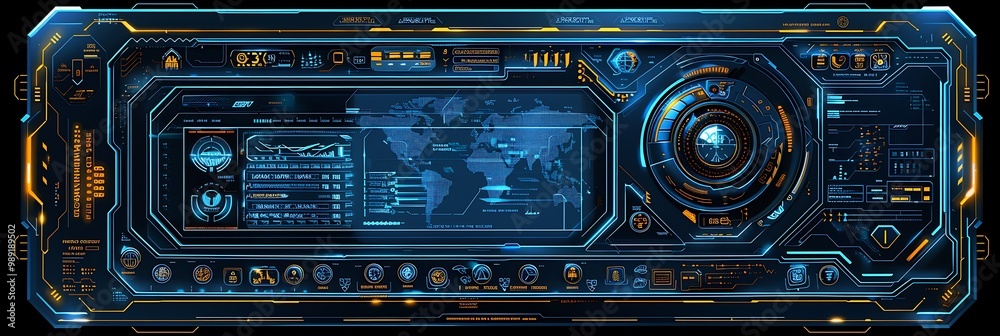 Futuristic card dedicated to advancements in realtime inventory ...