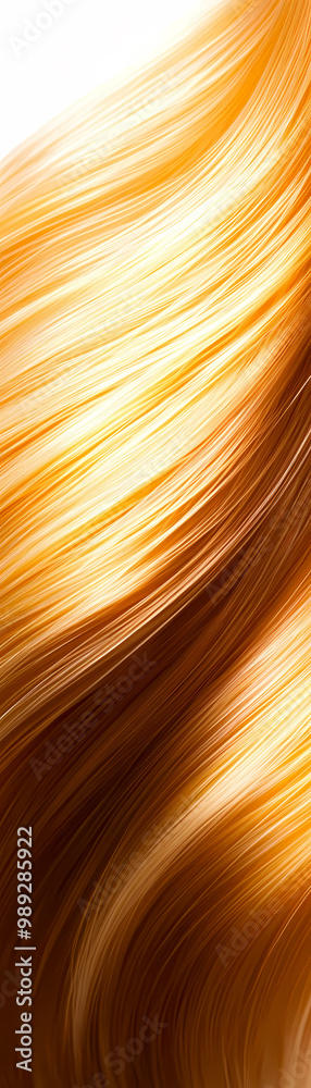 A close up of a woman's hair with a lot of texture and volume. The hair ...