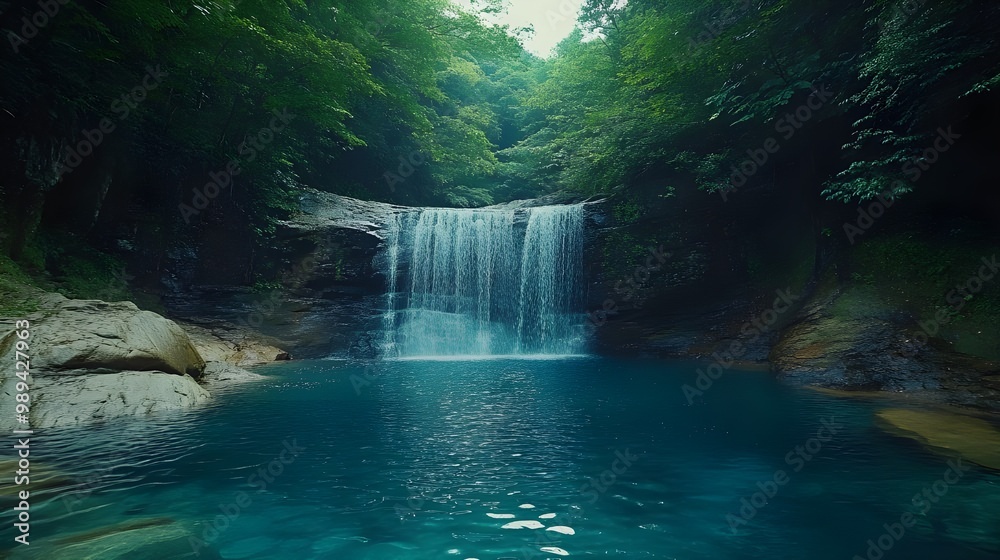 Dreamy rainforest pictures capturing mist and graceful cascading ...