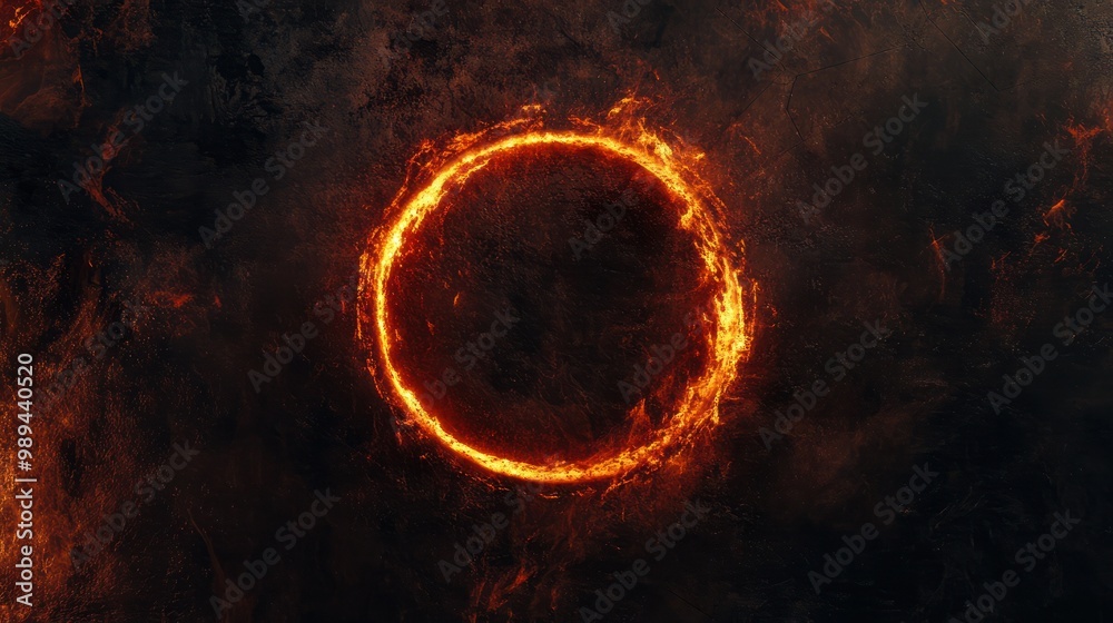 Logo concept for the second circle of hell. The Void Meckons Reflects ...