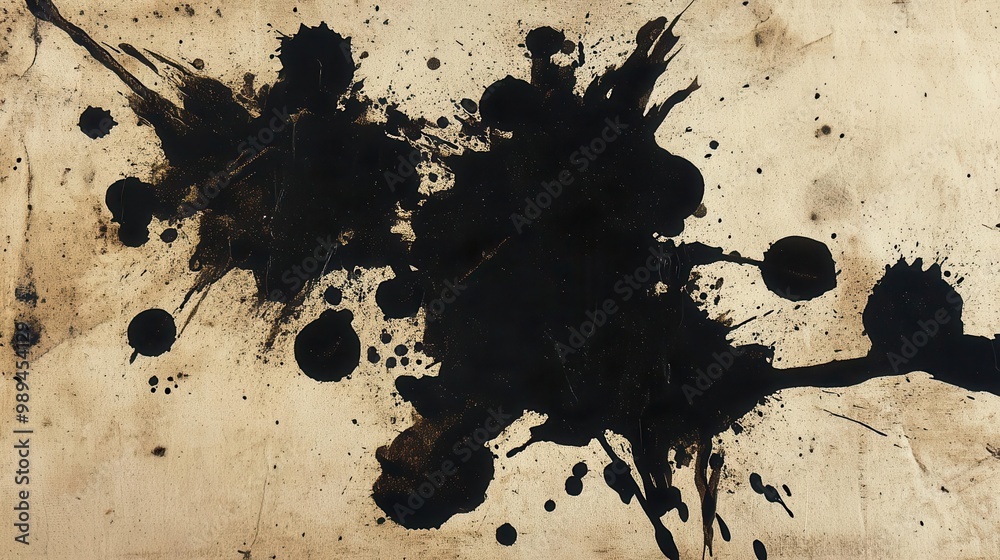 inky ephemera enigmatic array of black coffee and wine stains on ...